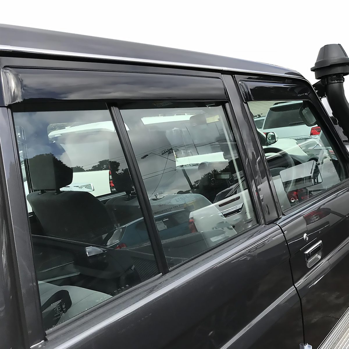 Toyota Land Cruiser 79 2007-2023 DC Wind Deflectors – Yuppie Gear