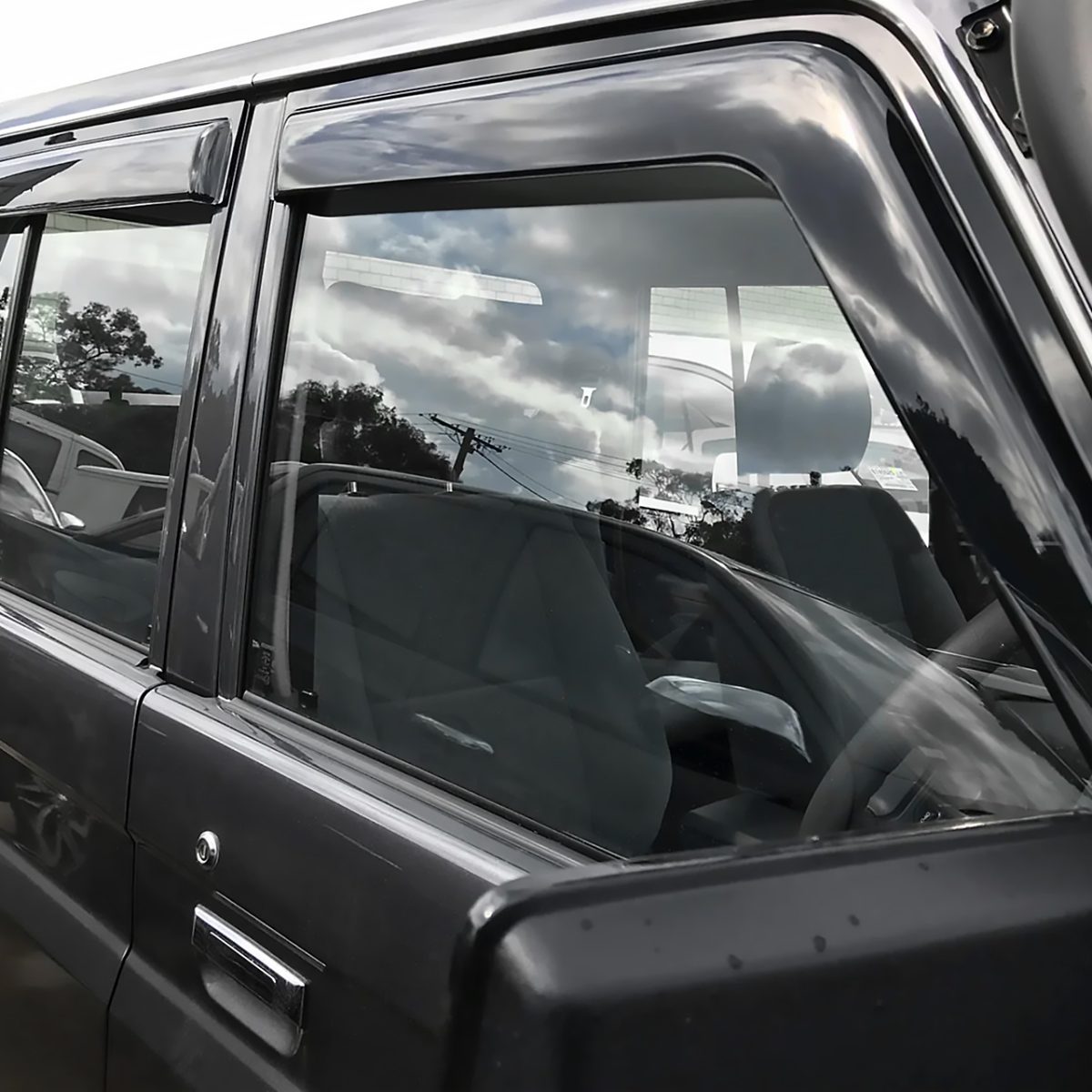Toyota Land Cruiser 79 2007-2023 DC Wind Deflectors – Yuppie Gear