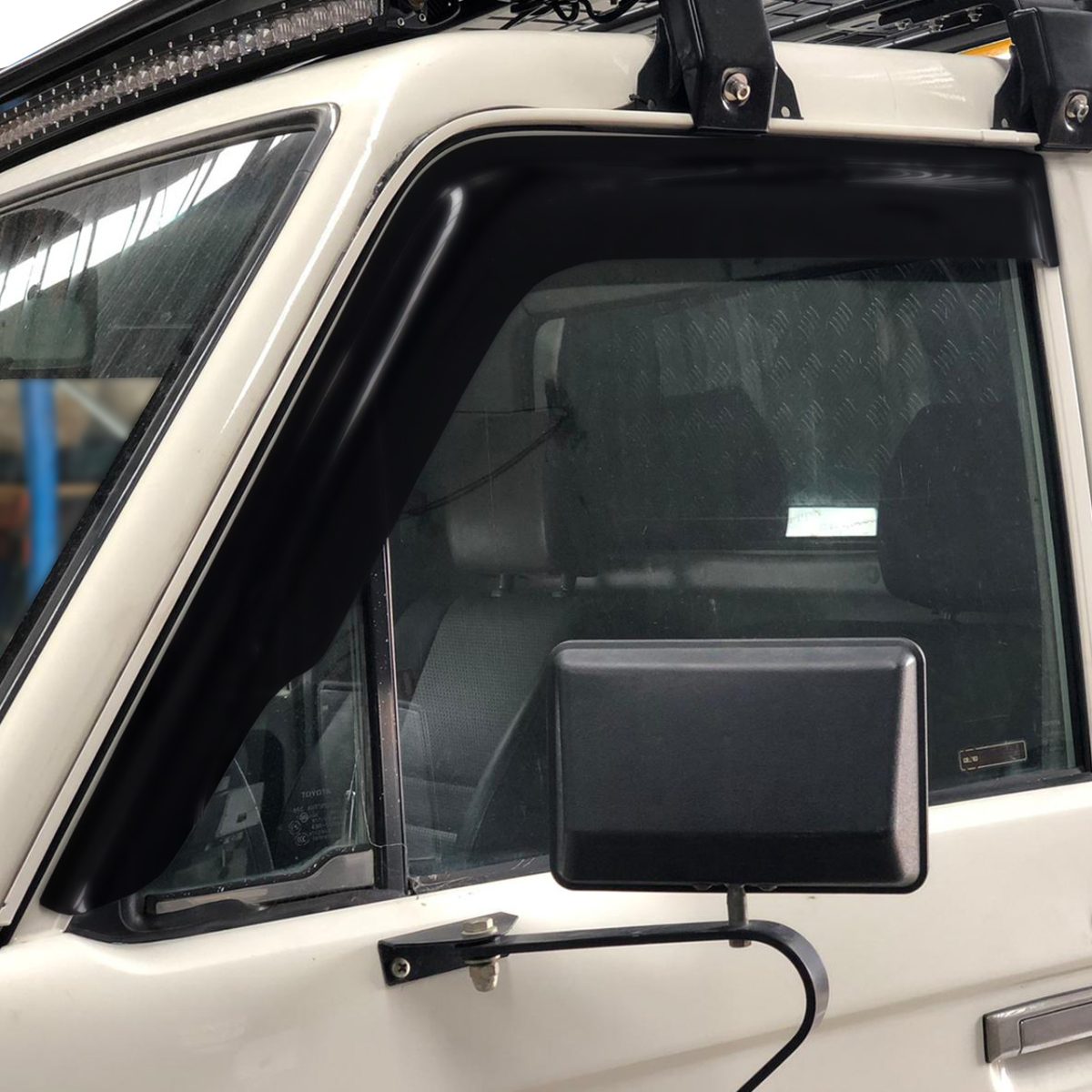 Toyota Land Cruiser 79 (2007-2023) SC Wind Deflectors – Yuppie Gear